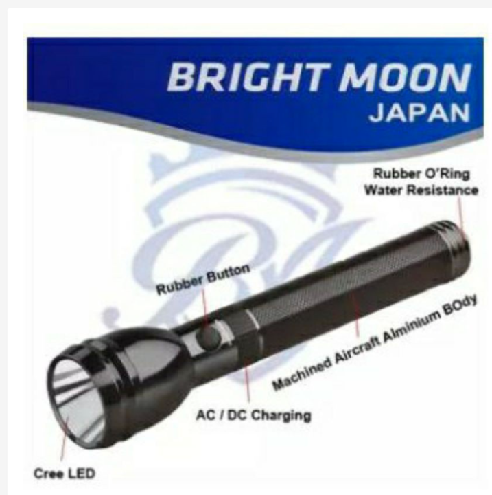 JapanTorch Light Rechargeable LED Torch Light Long Rang 1500METERS 8-12 ...