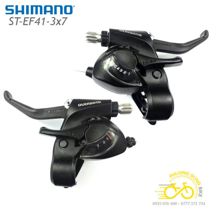 Tay đề xe đạp SHIMANO ST-EF41 3x7 Speed - Hàng chính Hãng Shimano | Lazada.vn