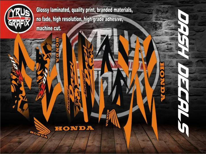 Wave dash decals | Lazada PH