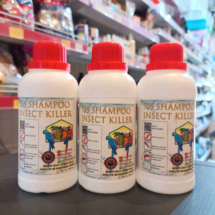 SAMPO ANTI KUTU BURUNG 705 SHAMPOO INSECT KILLER UNTUK MENGATASI KUTU ...