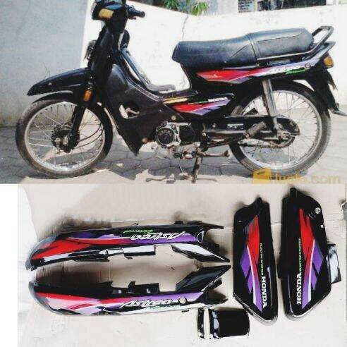 COVER BODI BERSTRIPING HONDA ASTREA GRAND SABIT PLUS BOX AKI ...