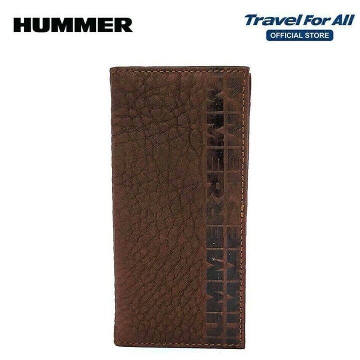 HUMMER Leather Long Wallet - 2 Colors | Lazada