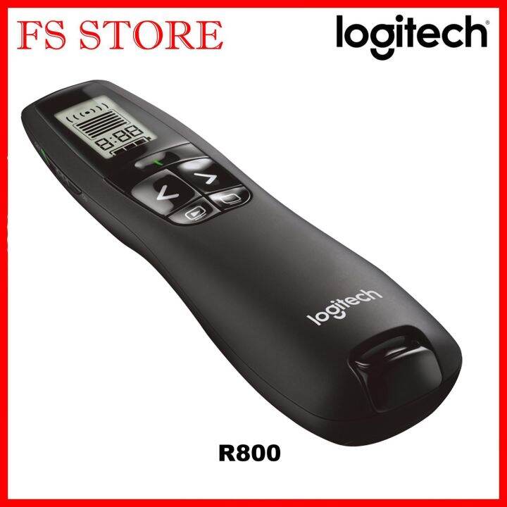 LOGITECH ORIGINAL MALAYSIA R800 PRESENTER LASER POINTER SUPER CLEAR ...