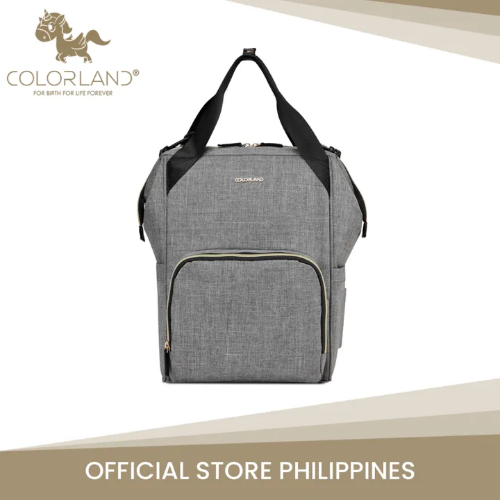Colorland Diaper Backpack with Bed Bag (BP238) | Lazada PH