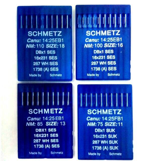 ORIGINAL SCHMETZ NEEDLE DBX1 (JARUM MESIN HIGH SPEED) | Lazada