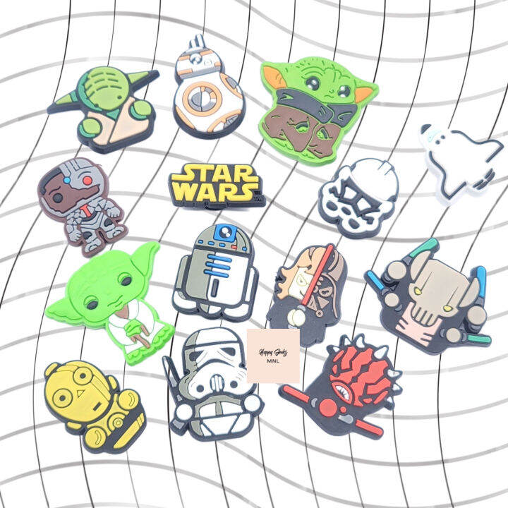 Starwars Characters Croc Shoe Charms Pins Jibbitz for Crocs | Lazada PH