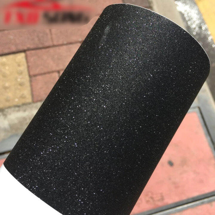 MATTE BLACK DIAMOND GLITTERS WRAP STICKER !!! High Quality !!! | Lazada PH