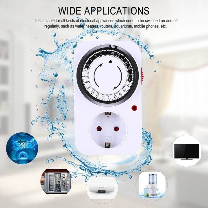 Mechanical Timer Automatic Power Off Home Smart Countdown Switch Socket Mechanical Timer Switch ...