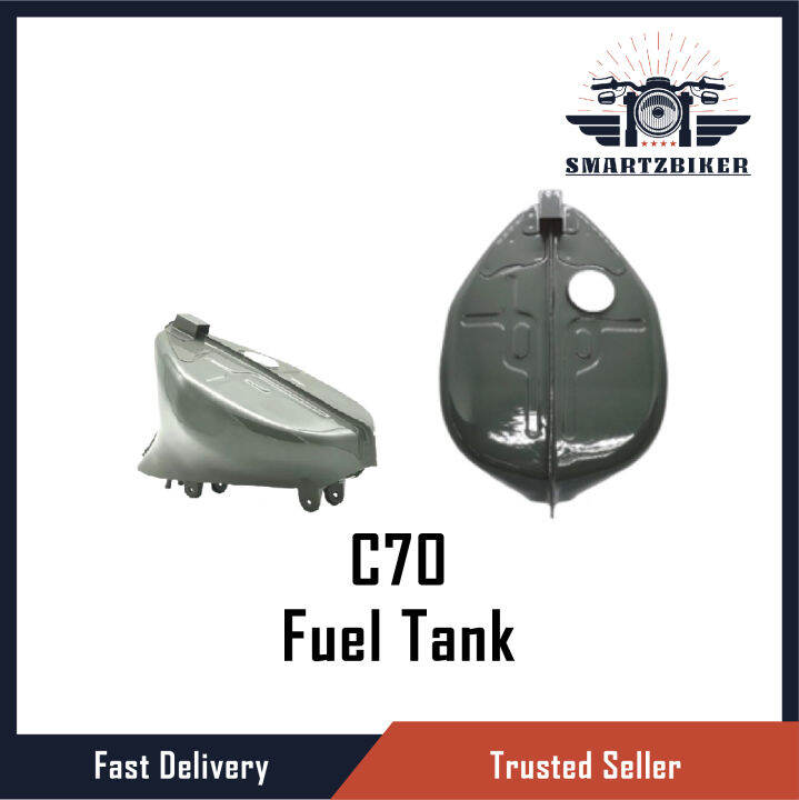 (GRAD A) C70 Honda Bulat Tangki Minyak A CLASS C70 Fuel Tank c70z TANK ...
