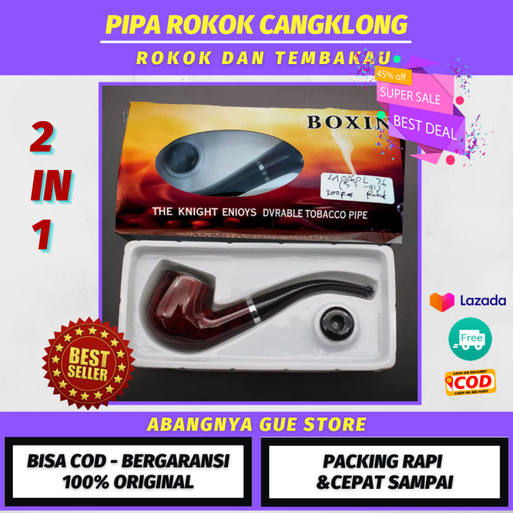 [CUCI GUDANG] Once Rokok Serotong Padudan Pipa Rokok Cangklong Murah ...