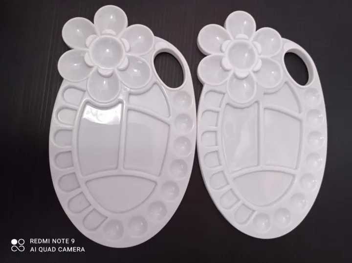 palet bunga putih / palet plastik / palet lukis | Lazada Indonesia