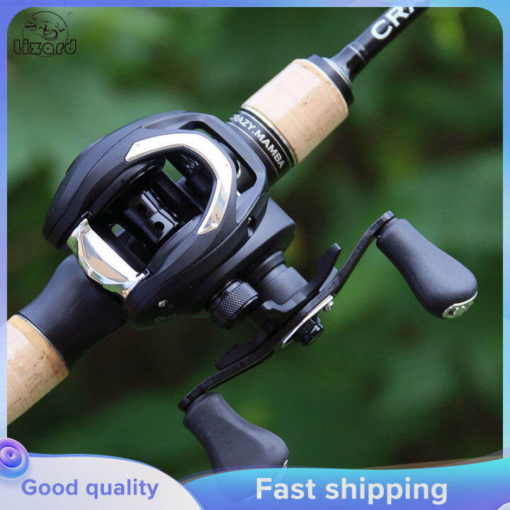 LIZARD Drop reel Fishing reel Road reel CC80 anti-fry line micro things ...