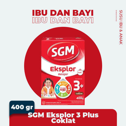 SGM EKSPLOR 3 PLUS COKLAT 400 GR | Lazada Indonesia