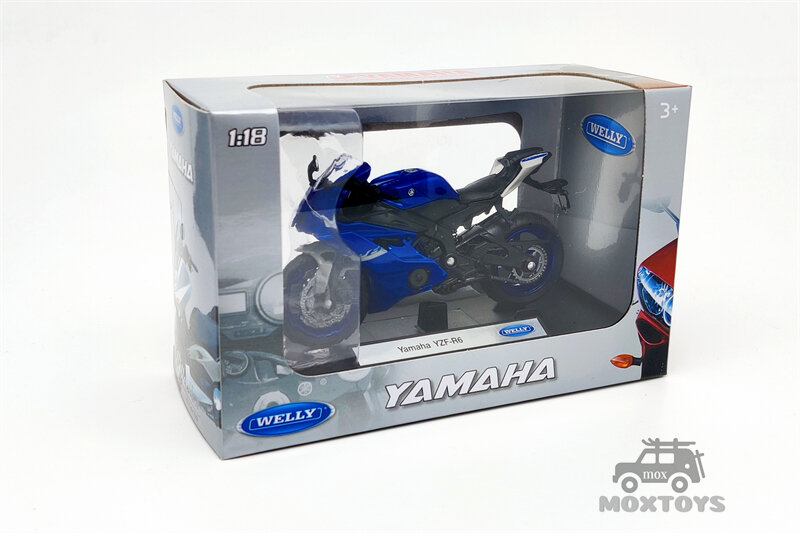 Find a good store A Wise Choice 1/18 Scale Welly 2020 Yamaha YZF R6 ...