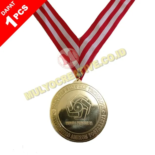 Medali Universitas Amikom Medali Kelulusan Medali Wisuda Medali Custom /1pcs | Lazada Indonesia