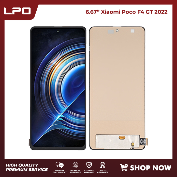 LPO Cellphone LCD 6.67 inches Compatible with Xiaomi Poco F4 GT with Digitizer Replacement Fully ...