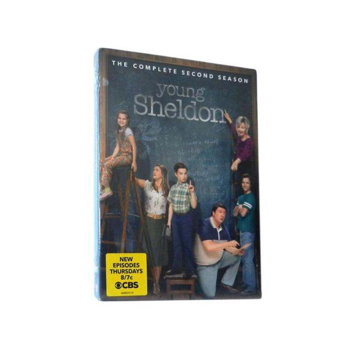 Young Sheldon little Sheldon Season 2 DVD pure English without deletion ...