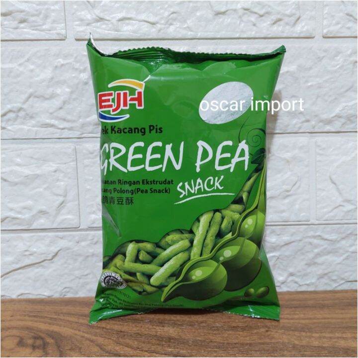 Ejh Green Pea 60g Snack import Malaysia makanan ringan snek kacang pis ...