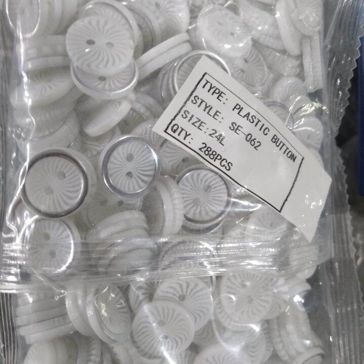 kancing kipas lis silver ukuran 15mm / 24L isi 288pcs | Lazada Indonesia
