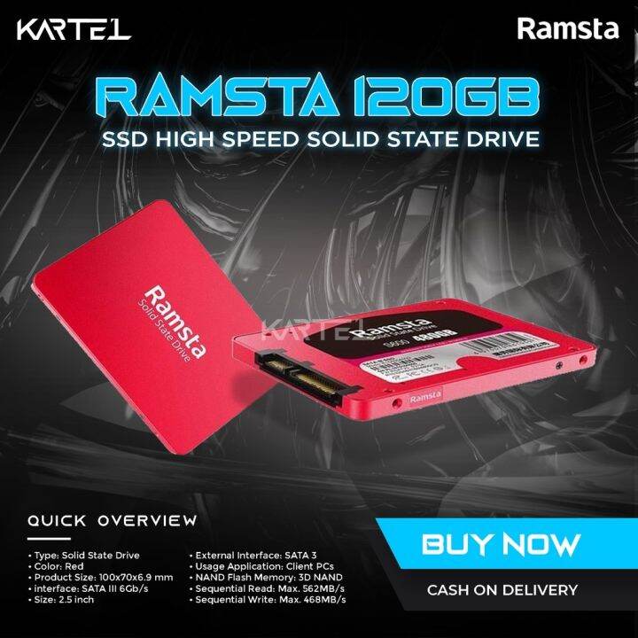 RAMSTA Solid State Drive 128gb (SSD 128Gb) | Lazada PH