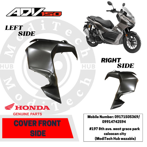 HONDA GENUINE COVER FRONT SIDE MATTE BROWN FOR ADV150 | Lazada PH