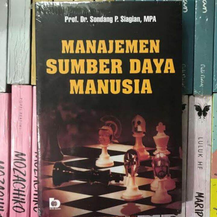 BUKU MANAJEMEN SUMBER DAYA MANUSIA - SONDANG SIAGIAN | Lazada Indonesia