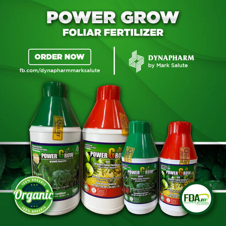 Power grow organic fertilizer (1liter and 250ml) | Lazada PH