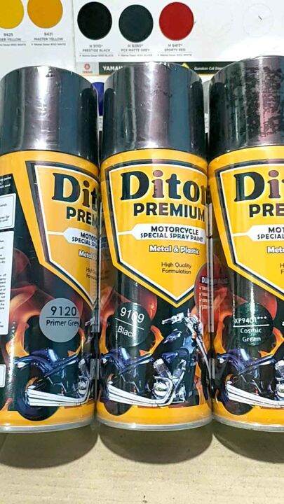 Pilok Cat Diton Premium Paket Komplit 4 Kaleng 400cc Cosmic Green ...
