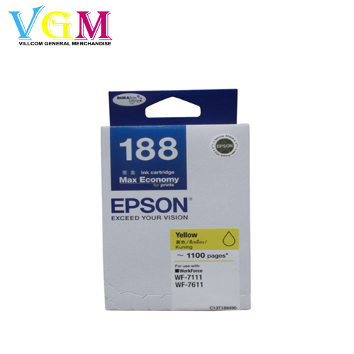 Epson 188 Yellow Original Ink Cartridge | Lazada PH