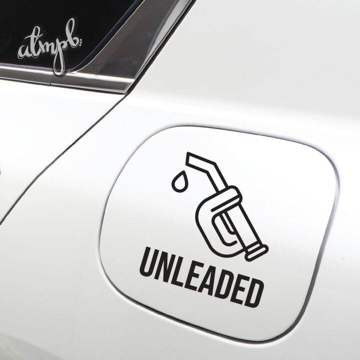 UNLEADED/DIESEL/GASOLINE GAS TANK STICKERS/DECAL | Lazada PH