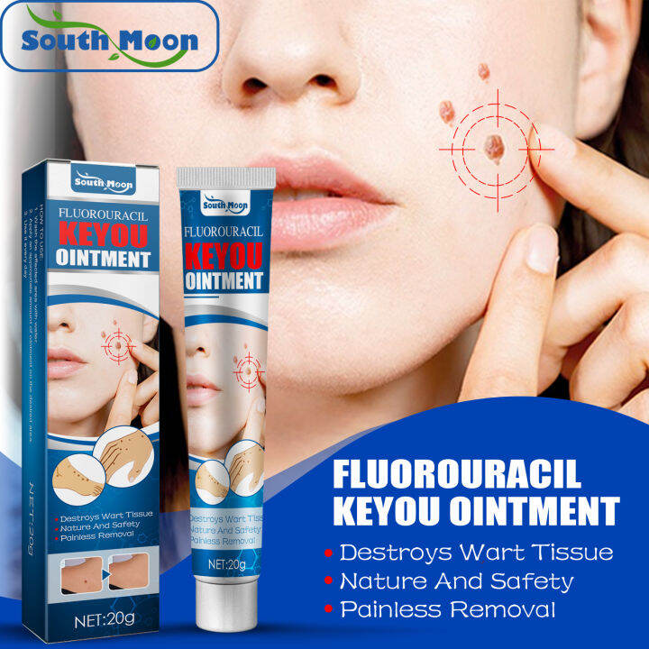 South Moon Five-Percent 5-fluorouracil Wart Cream Skin Repair and Wart ...
