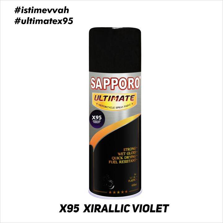 Sapporo Ultra Candy / Xirallic / Black Series / Sapporo Spray / Sapporo Ultimate / Cat Semprot ...