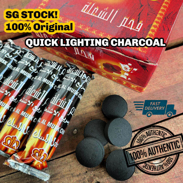 (SG SELLER) Arang Premium Charcoal for bukhoor burning | Lazada Singapore
