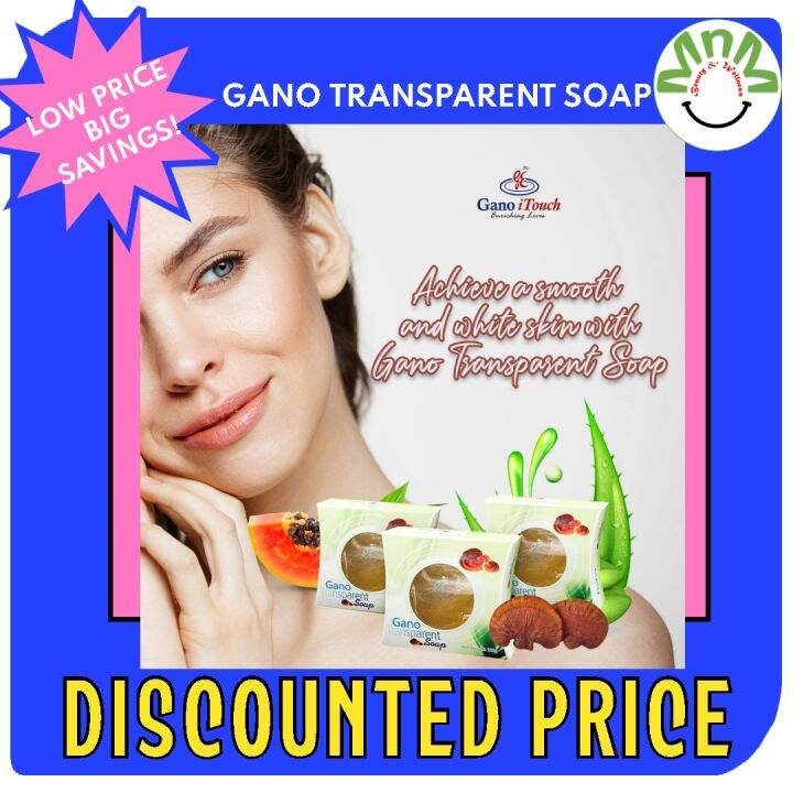 [MnM] Gano transparent soap | Lazada PH