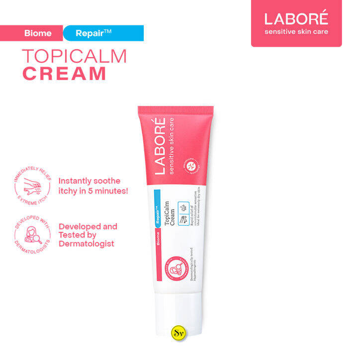 Labore TopiCalm Cream Sensitive Skin Care BiomeRepair Cure Extreme ...