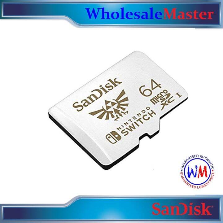 SanDisk MicroSD For Nintendo Switch 64gb Sdsqxat-064g | Lazada PH