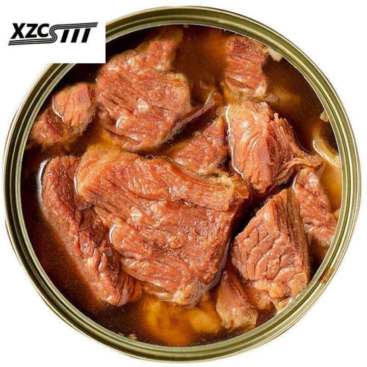 (In stock) 2 cans of canned braised beef canned instant food | Lazada ...