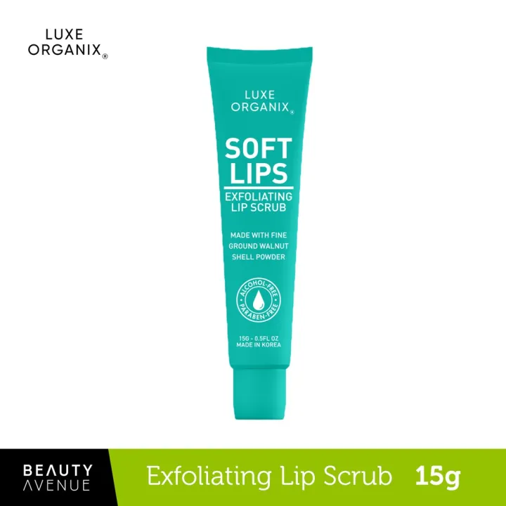 Luxe Organix Soft Lips Lip Exfoliating Scrub 15g | Lazada PH