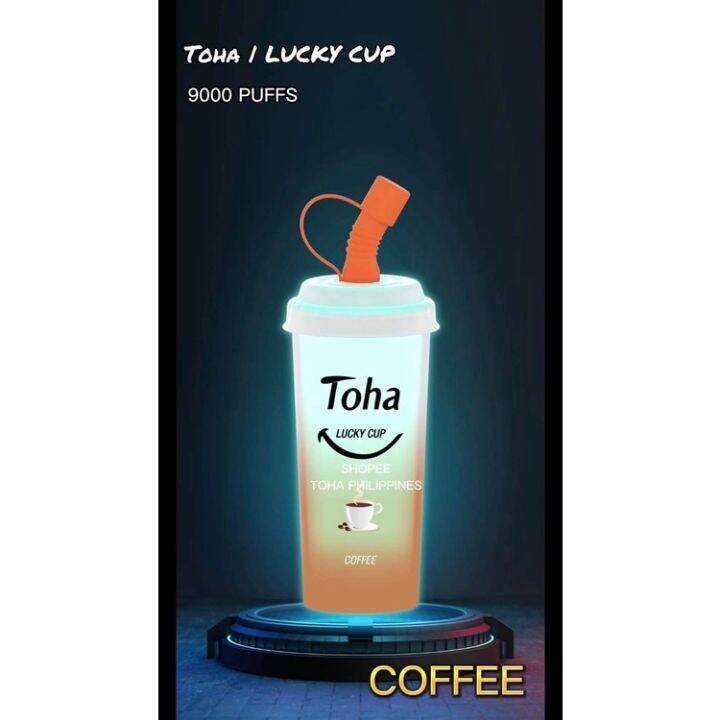 Vape COFFEE TOHA LUCKY CUP 9000 PUFFS | Lazada PH