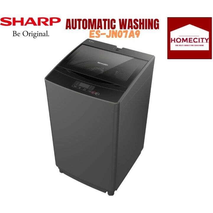 SHARP AUTOMATIC WASHING MACHINE ES-JN07A9 | Lazada PH
