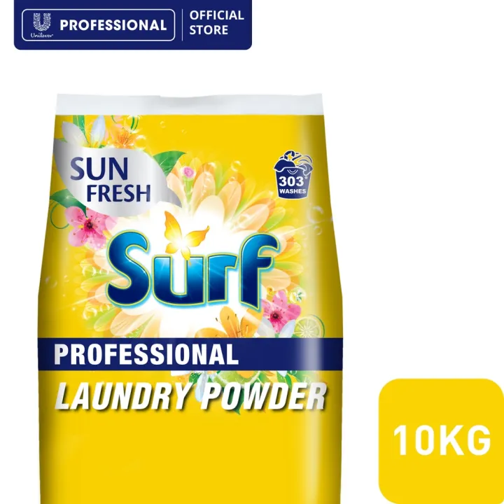 Factory direct sales Surf Pro Laundry Powder Sun Fresh 10kg | Lazada PH