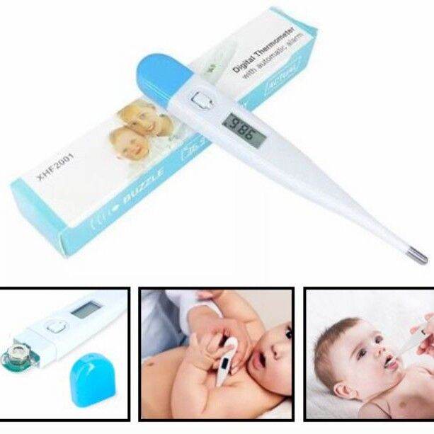 Thermometer Digital Alat Pengukur Suhu Badan Tubuh Bayi Baby Anak ...