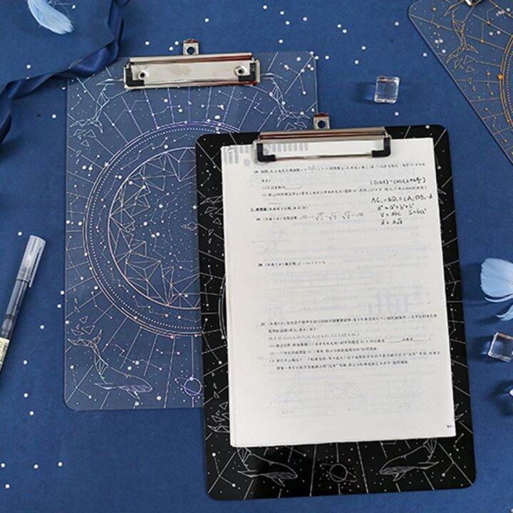 VGFD คลิปบอร์ดอะคริลิคที่หนีบกระดาษเตือนความจำแฟ้มซองใสคลิปบอร์ดชุดท้อง ...