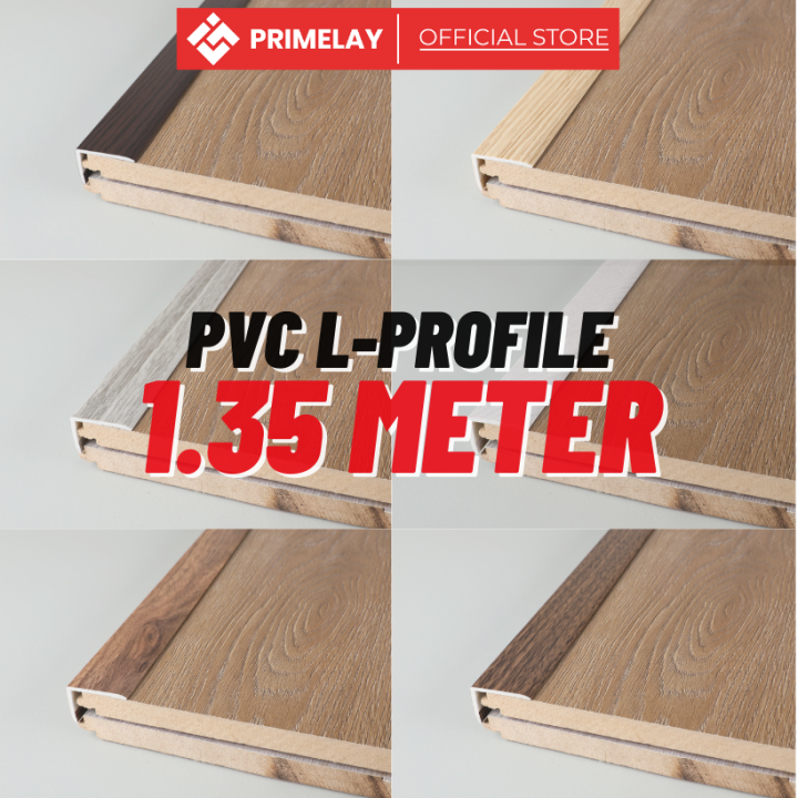 1.35M LENGTH - PVC L-PROFILE FOR VINYL FLOORING | SPC FLOORING ...