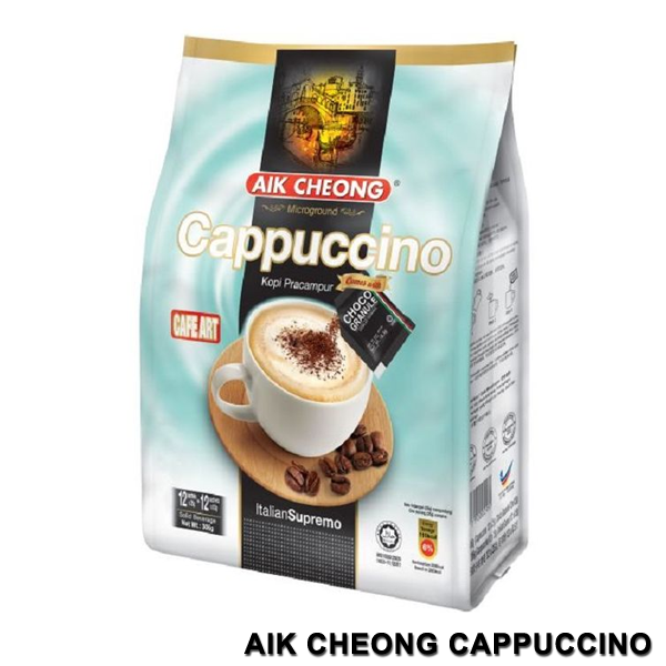 Aik Cheong Cappuccino (25g x 12s) 300g | Cafe Art | Instant Coffee | Lazada