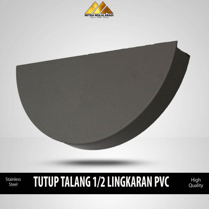 Tutup Talang 1/2 Lingkaran Pvc 6 Inci | Lazada Indonesia