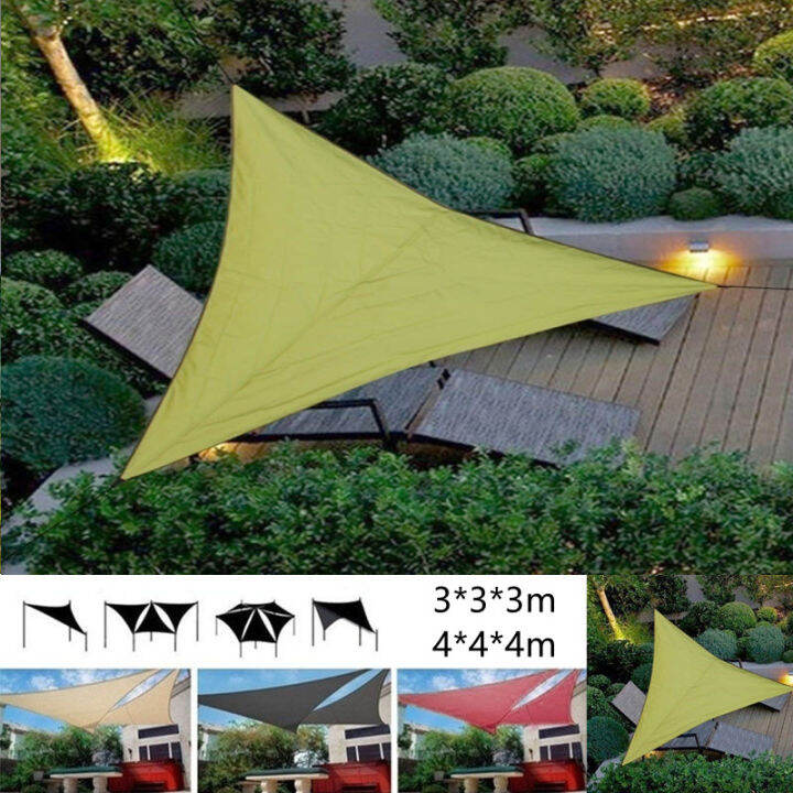 【Dimama】COD พร้อมส่ง ม่านบังแดดกลางแจ้งสามเหลี่ยมกันฝนกันสาดกันฝนใบสีอาทิตย์สวนลานสระว่ายน้ำตั้ง ...