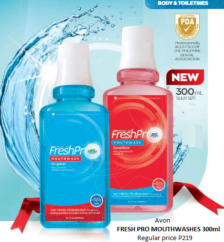 Avon FRESH PRO MOUTHWASHES 300ml | Lazada PH
