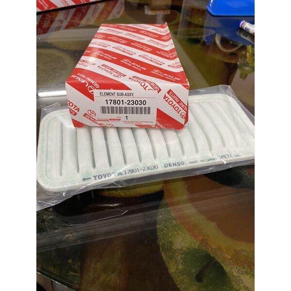 (17801-23030) Air Filter Toyota Air Filter Yaris 1.3 Passo K3 Daihatsu ...