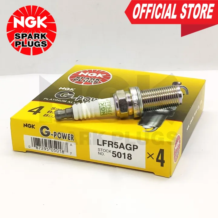 NGK LFR5AGP G-Power Spark Plug Set of 4 | Lazada PH